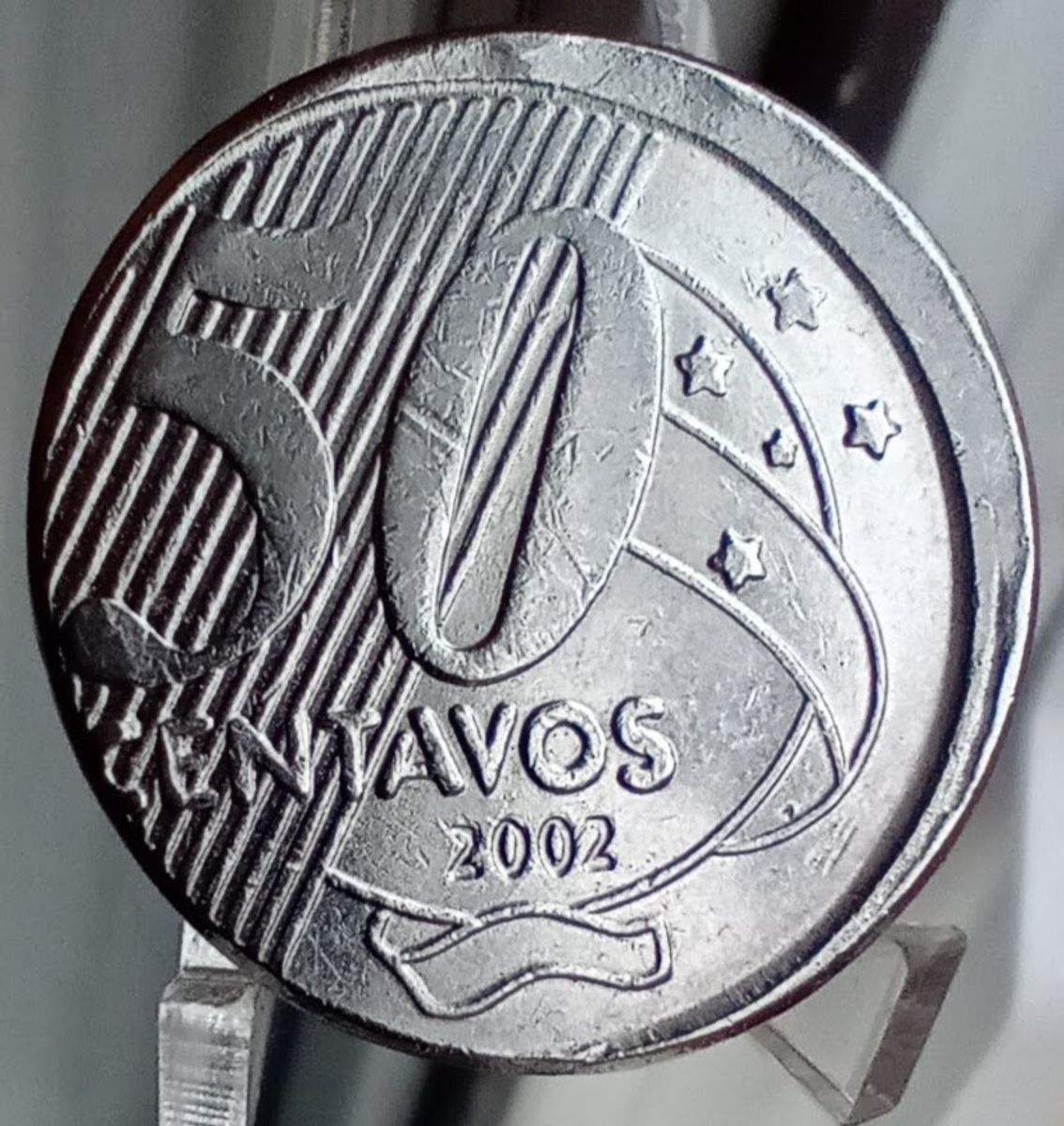 Moeda Anômala 50 Centavos 2002 | Cacareco Boné Usado 76234566 | enjoei