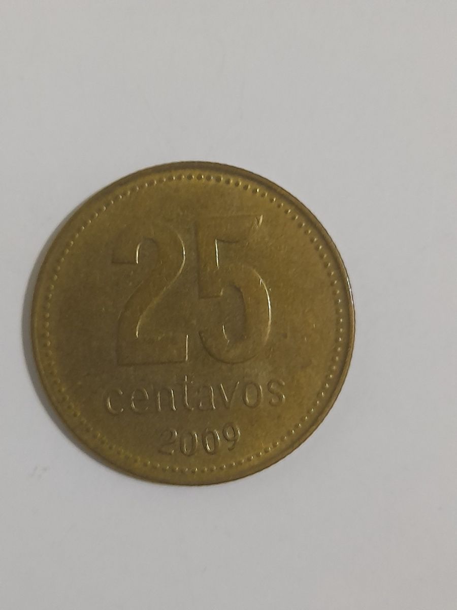 Moeda Argentina 25 Centavos Ano 2009 | Cacareco Casa Moeda Argentina ... Moeda Argentina 25 Centavos Ano 2009 | Cacareco Casa Moeda Argentina ...
