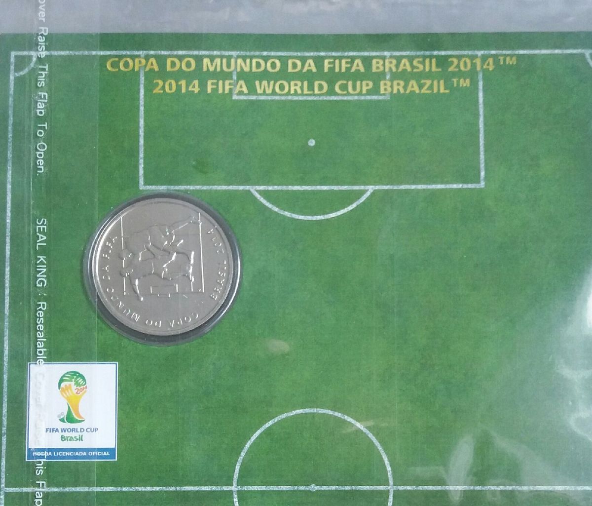 Moeda Copa do Mundo Fifa Jogadas do Futebol O Drible | Cacareco Fifa ...