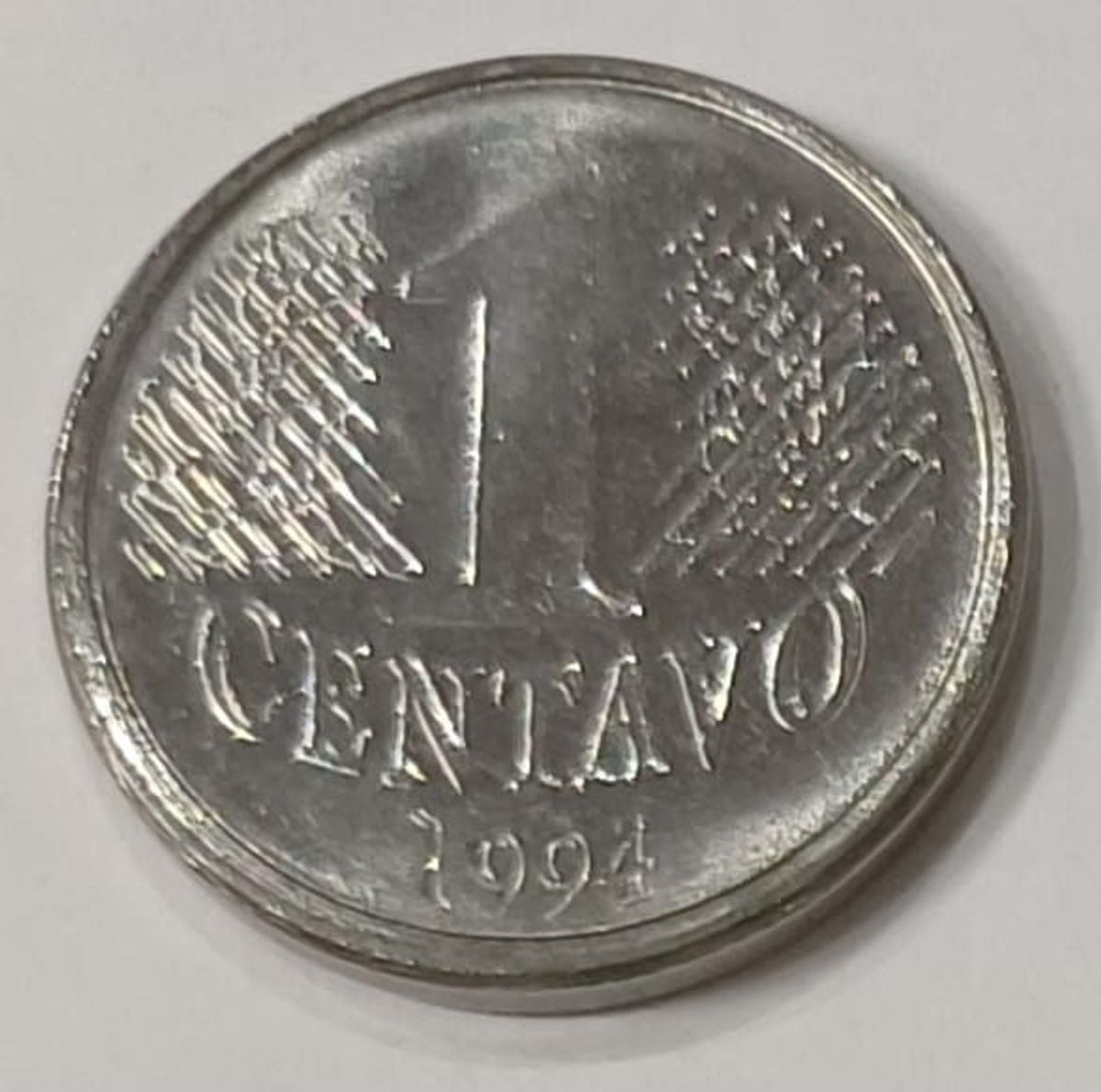 Moeda de 1 Centavo de 1994 da Primeira Família do Real Mbc Brinde Uma ...