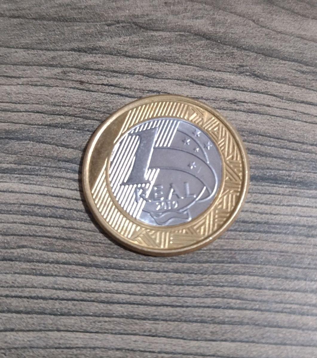 Moeda de 1 Real Beija Flor 25 Anos do Real, 1994 Brasil 2019 | Cacareco ...