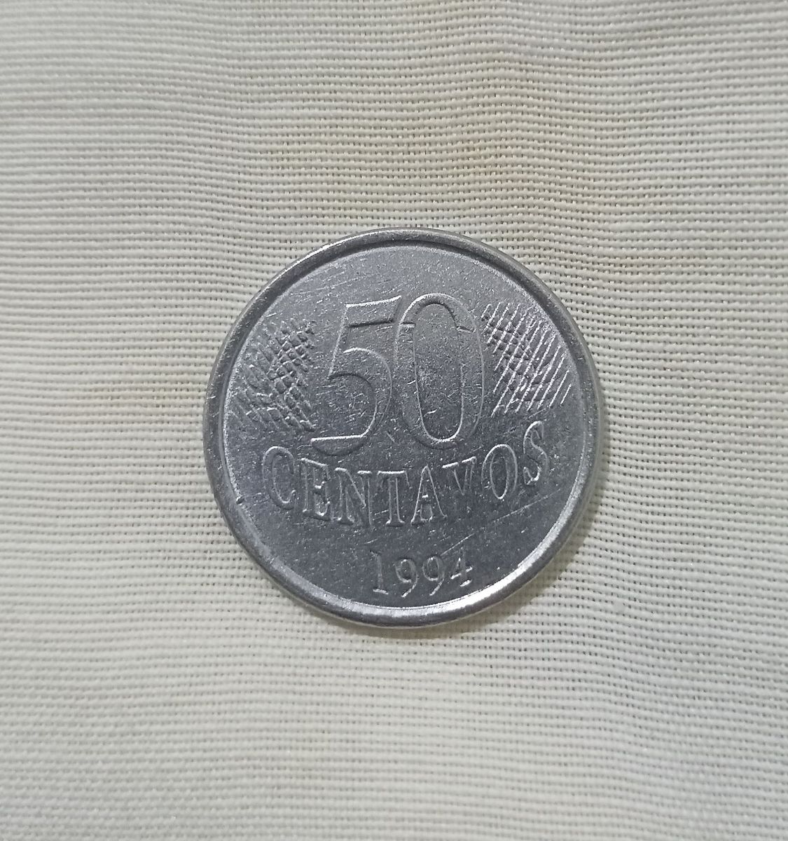 Moeda de 50 Centavos de 1994 | Produto Vintage e Retro Moeda De 50 Centavos De 1994 Usado ...