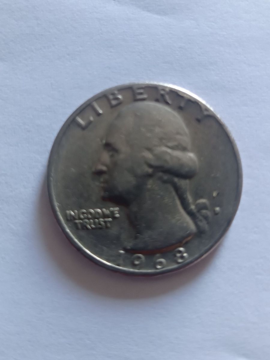 Moeda Liberty 1968 | Produto Vintage e Retro Moeda Usado 69065795 | enjoei