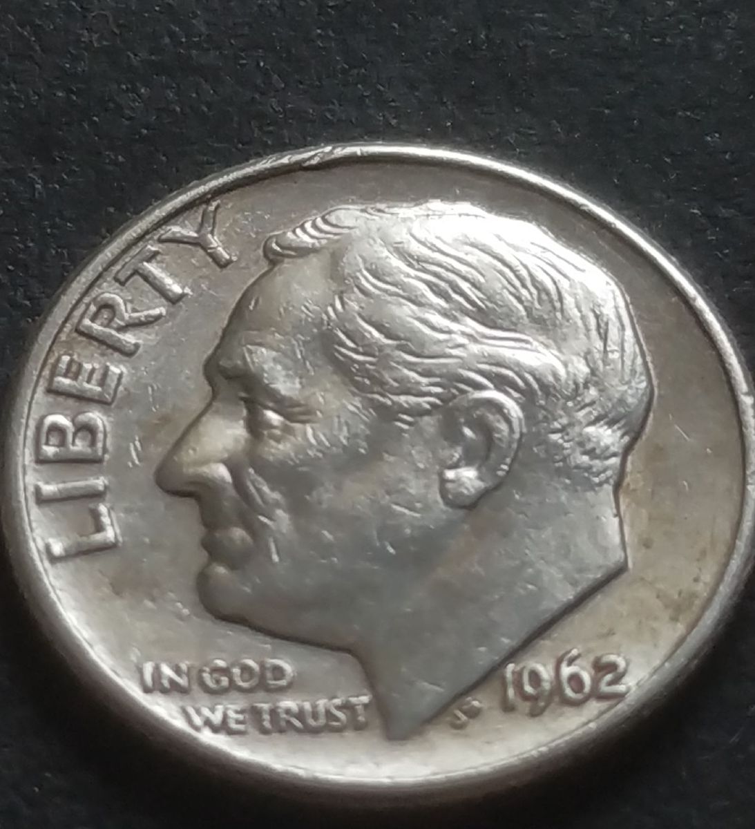 Moeda One Dime 1962 D | Cacareco Moeda Americana Antiga Usado 53157515 ...