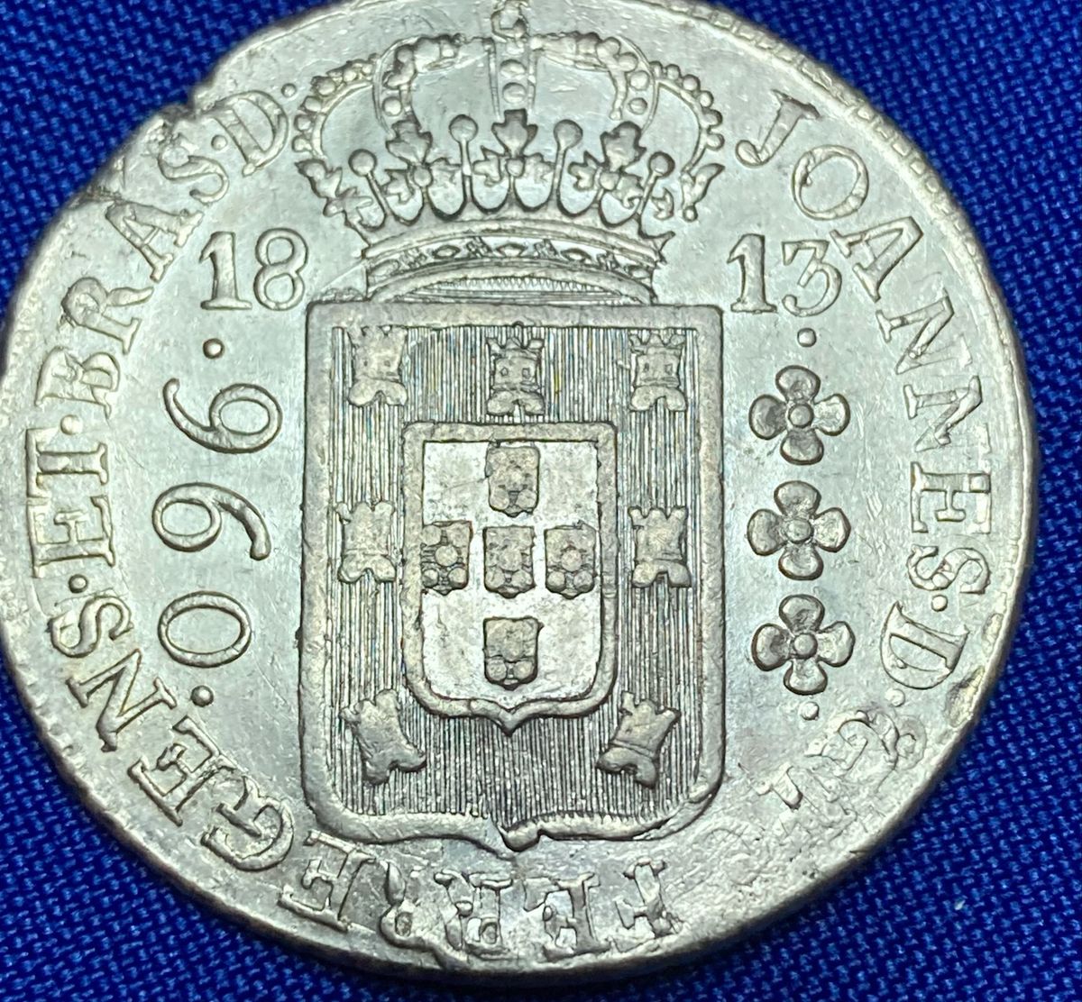 Moeda Patacao 1813 Antiga 960 Reis | Produto Vintage e Retro Usado ...