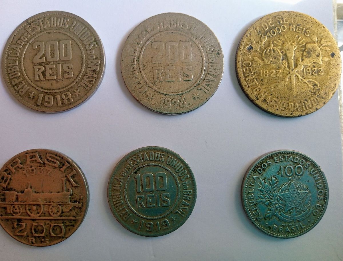 Moedas Raras do Brasil | Produto Vintage e Retro Moedas Raras Do Brasil ...