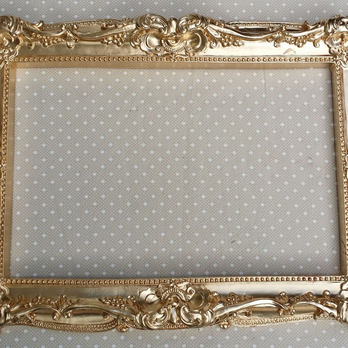 Moldura Retangular Dourada | Item de Decoração Megaresinas Nunca Usado ...
