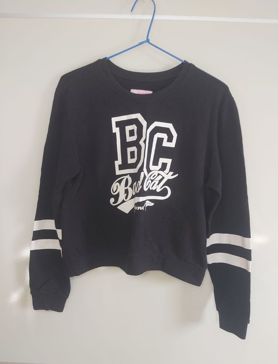 Moletom Cropped Bad Cat | Blusa Feminina Bad Cat Usado 71949439 | enjoei