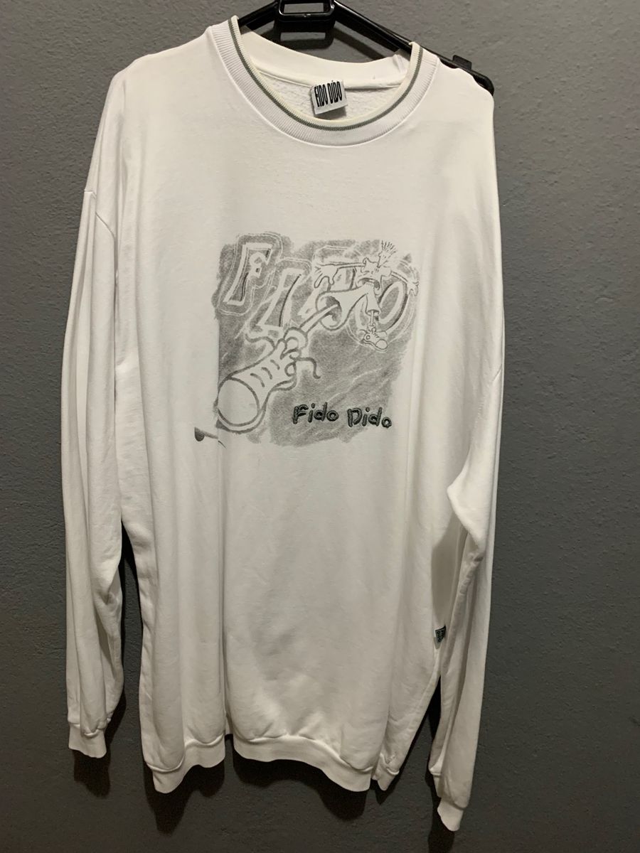 Moletom Fido Dido Relíquia | Casaco Masculino Fido Dido Usado 85319435 ...