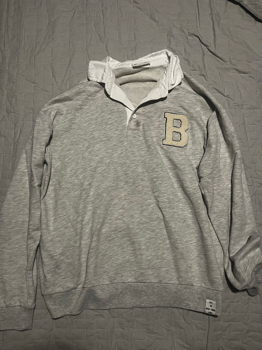 Moletom Fino, Comprado Na Holanda, Bordado, Estilo High School Anos 80 ...