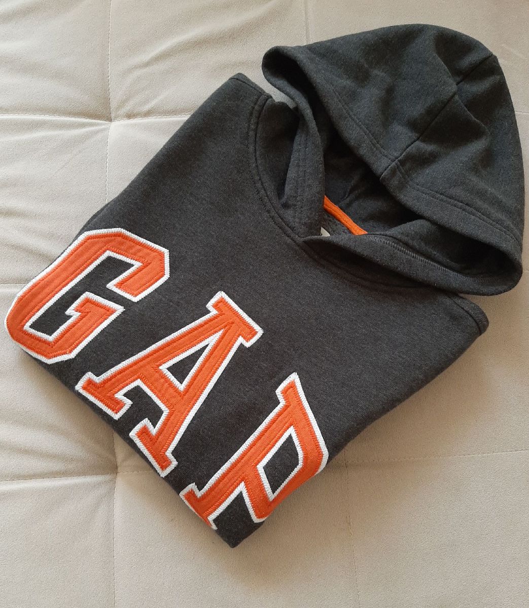 Moletom Gap Infantil Tam 12 Anos | Roupa Infantil para Menino Gap Usado ...