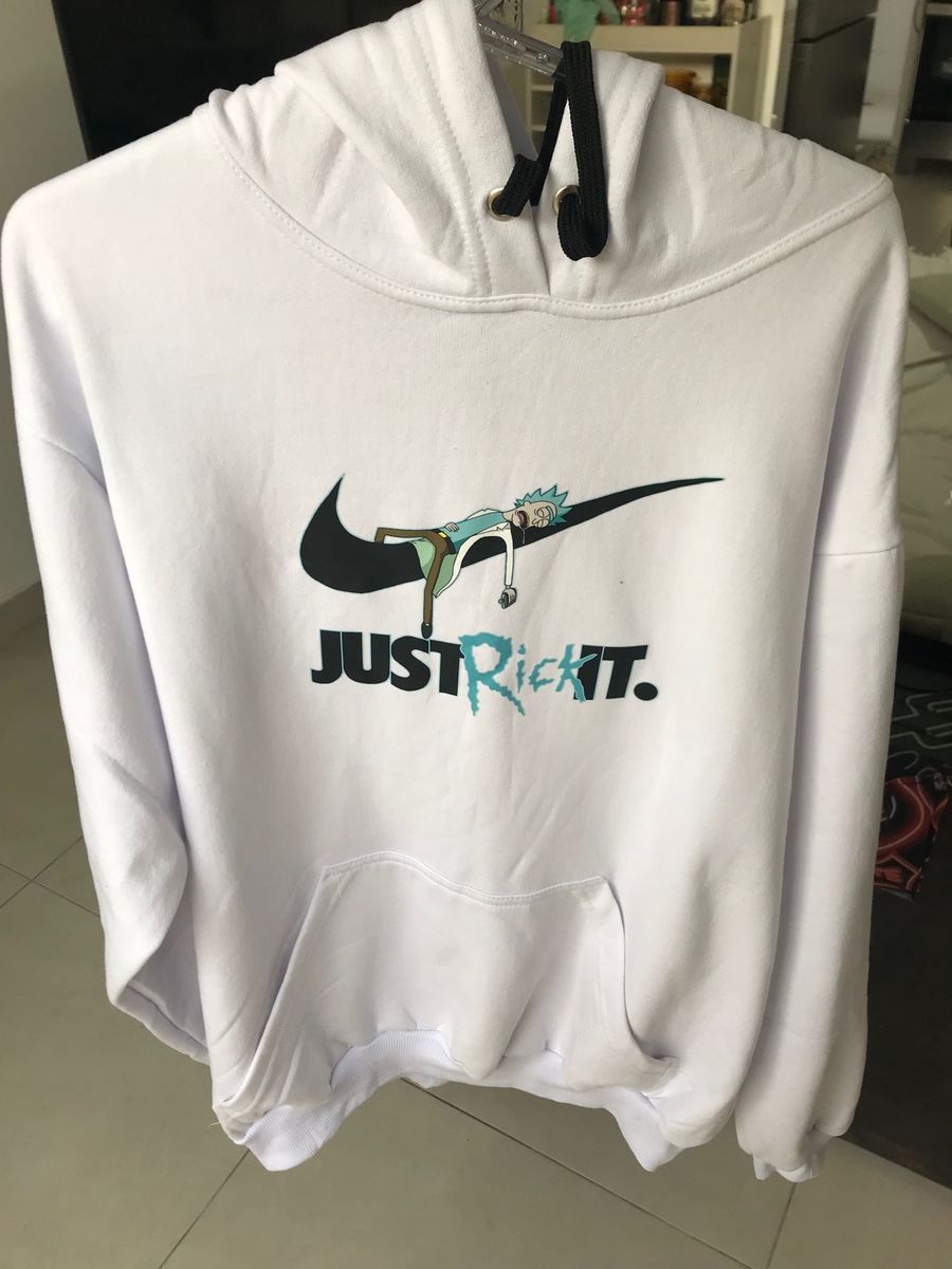 Moletom Nike Just Rick It Novo | Casaco Masculino Nike Nunca Usado ...