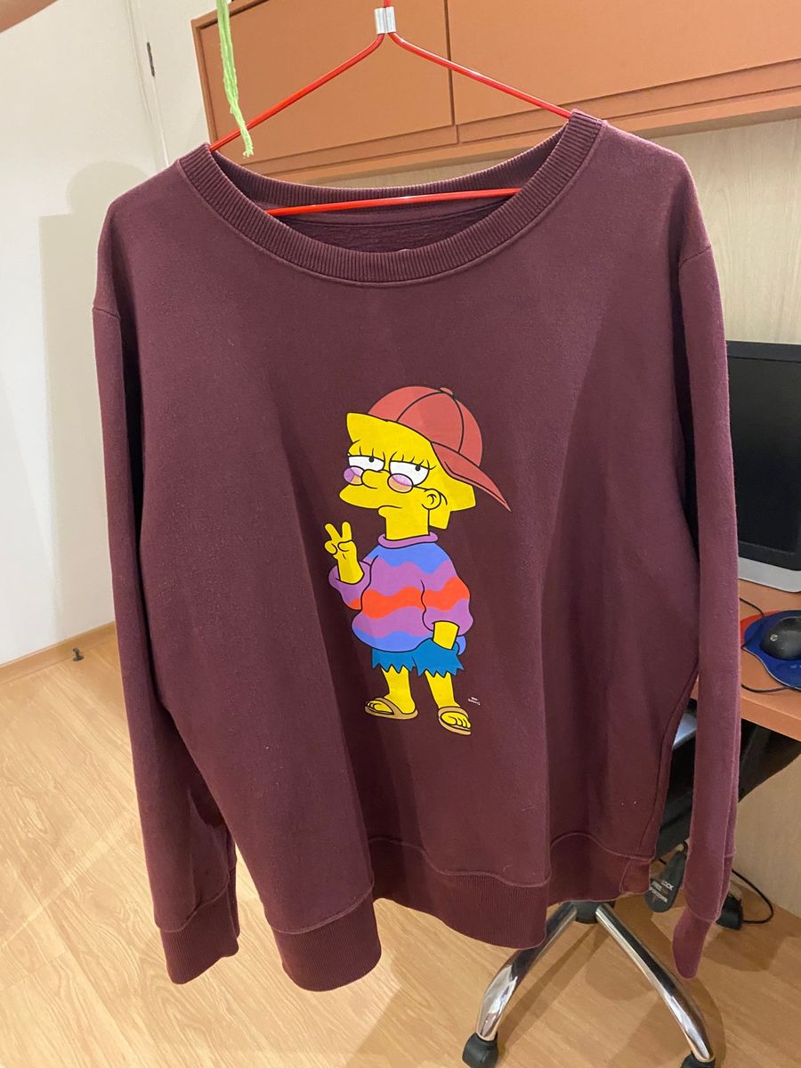 Moletom The Simpsons Tamanho Gg | Blusa Feminina C&A Usado 89869091 ...
