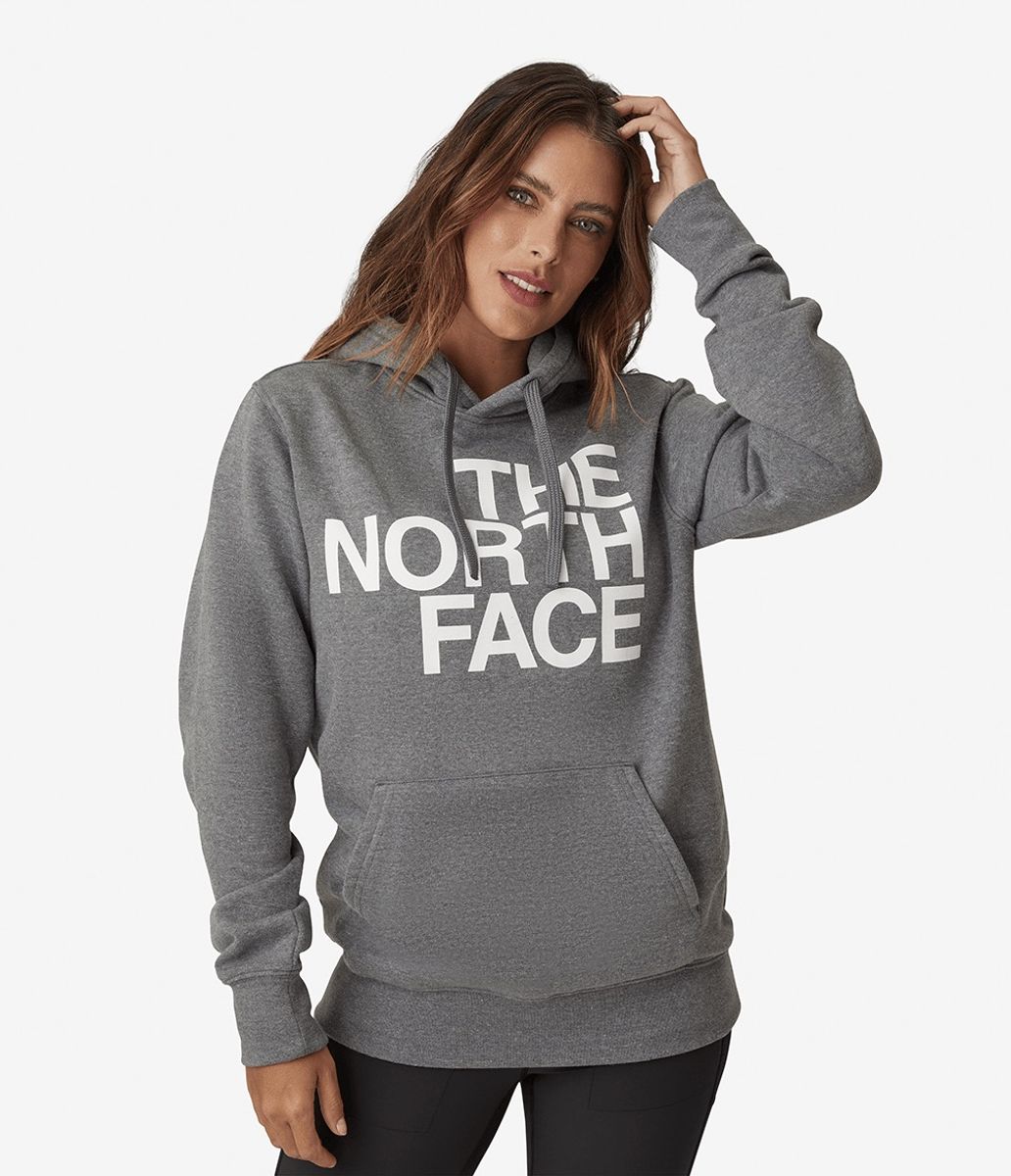 Moletom Unissex The North Face Brand Proud com Capuz Cinza | Casaco ...