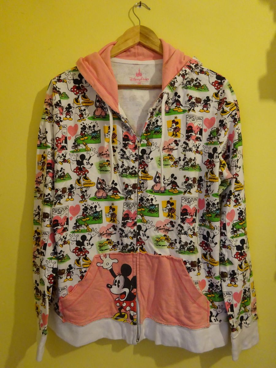 Moleton Disney Original " Cartoons" | Blusa Feminina Disney Usado ...