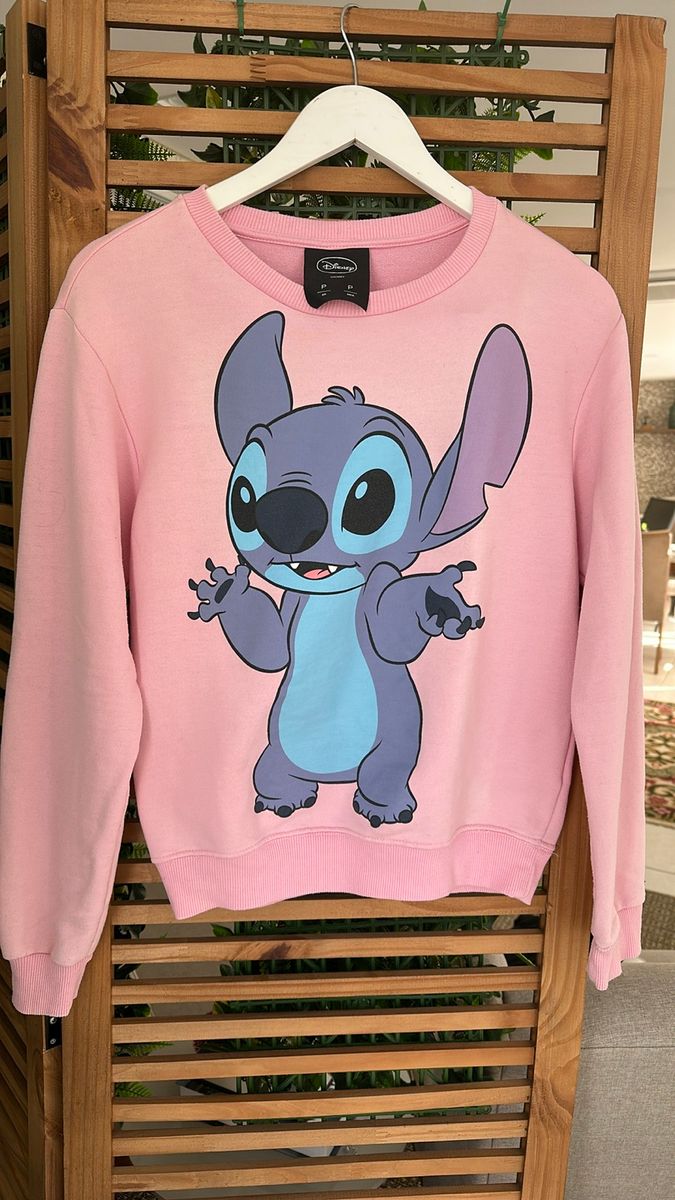 Moleton Disney Stitch | Roupa Infantil para Menina Disney Usado ...