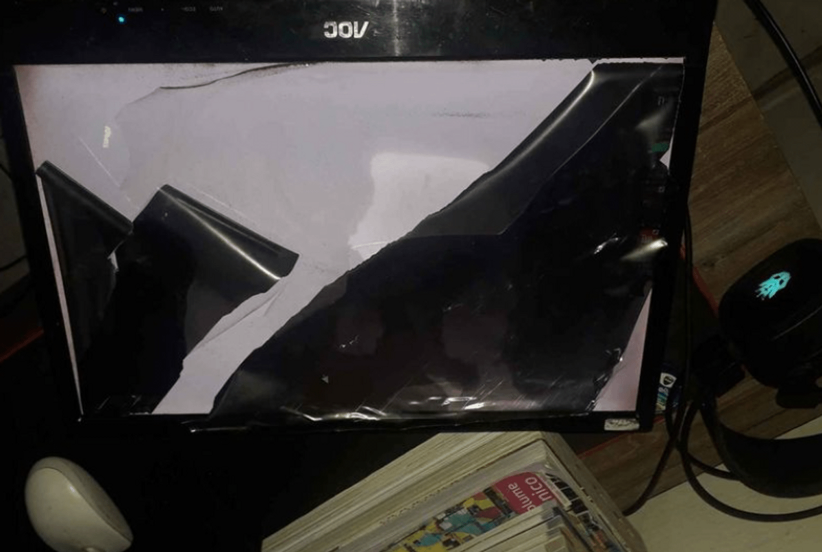 Monitor 120hz de 20polegadas | Computador Desktop Aoc 917wf Usado ...