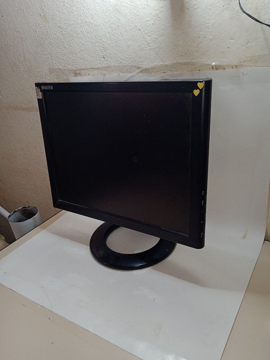 Monitor 15 Polegadas Vga Braview | Computador Desktop Braview Usado 63512130 | enjoei
