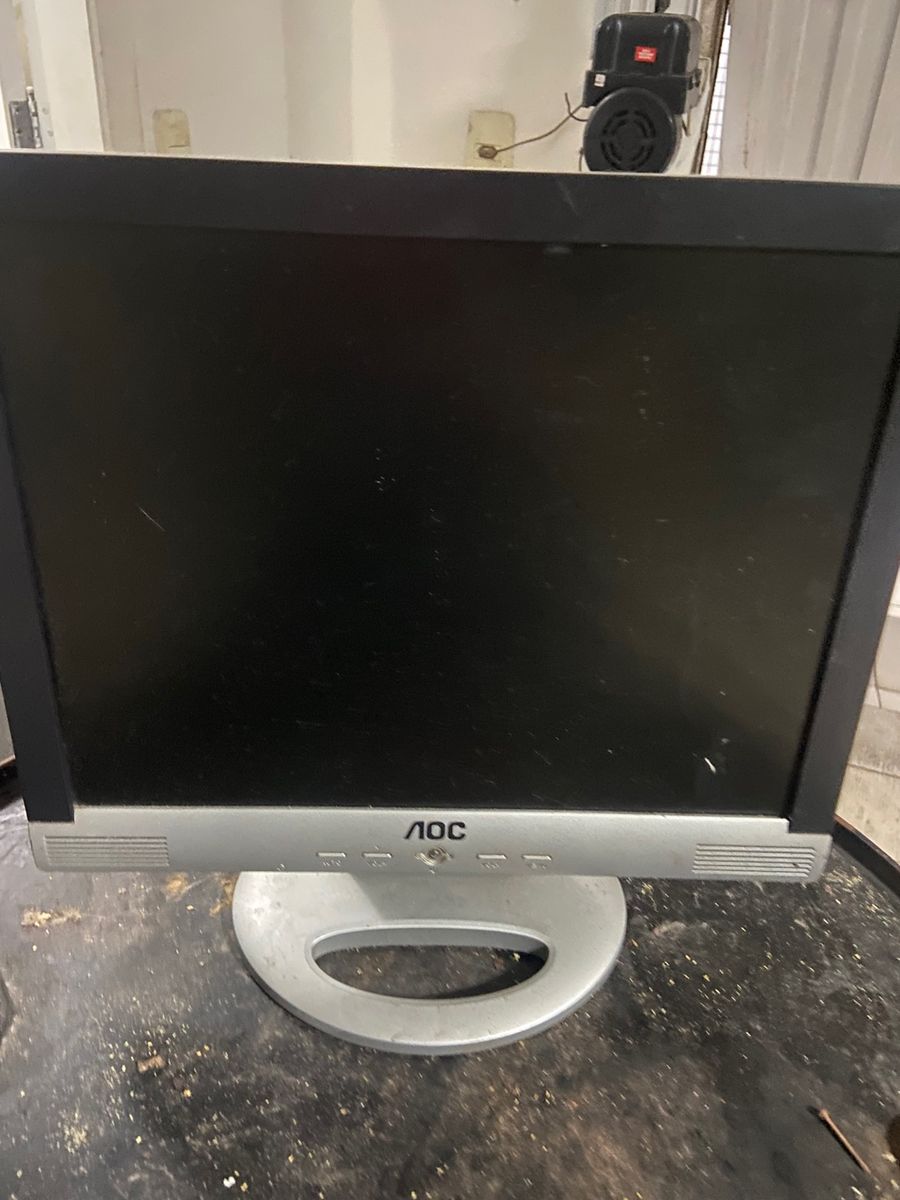Monitor 15 Polegadas | Computador Desktop Aou Usado 83088260 | enjoei