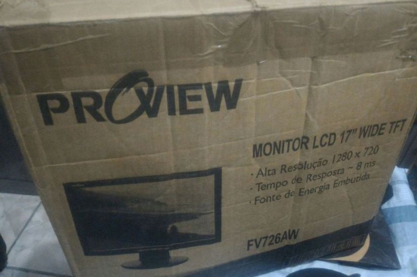 Monitor 17 Polegadas Estado de Novo | TV e Display Proview Usado 68372111 | enjoei