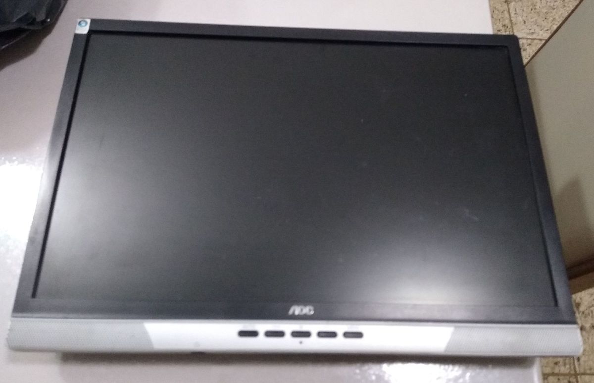 Monitor 20 Polegadas Aoc | Item Info & Eletro Aoc Usado 65637207 | enjoei