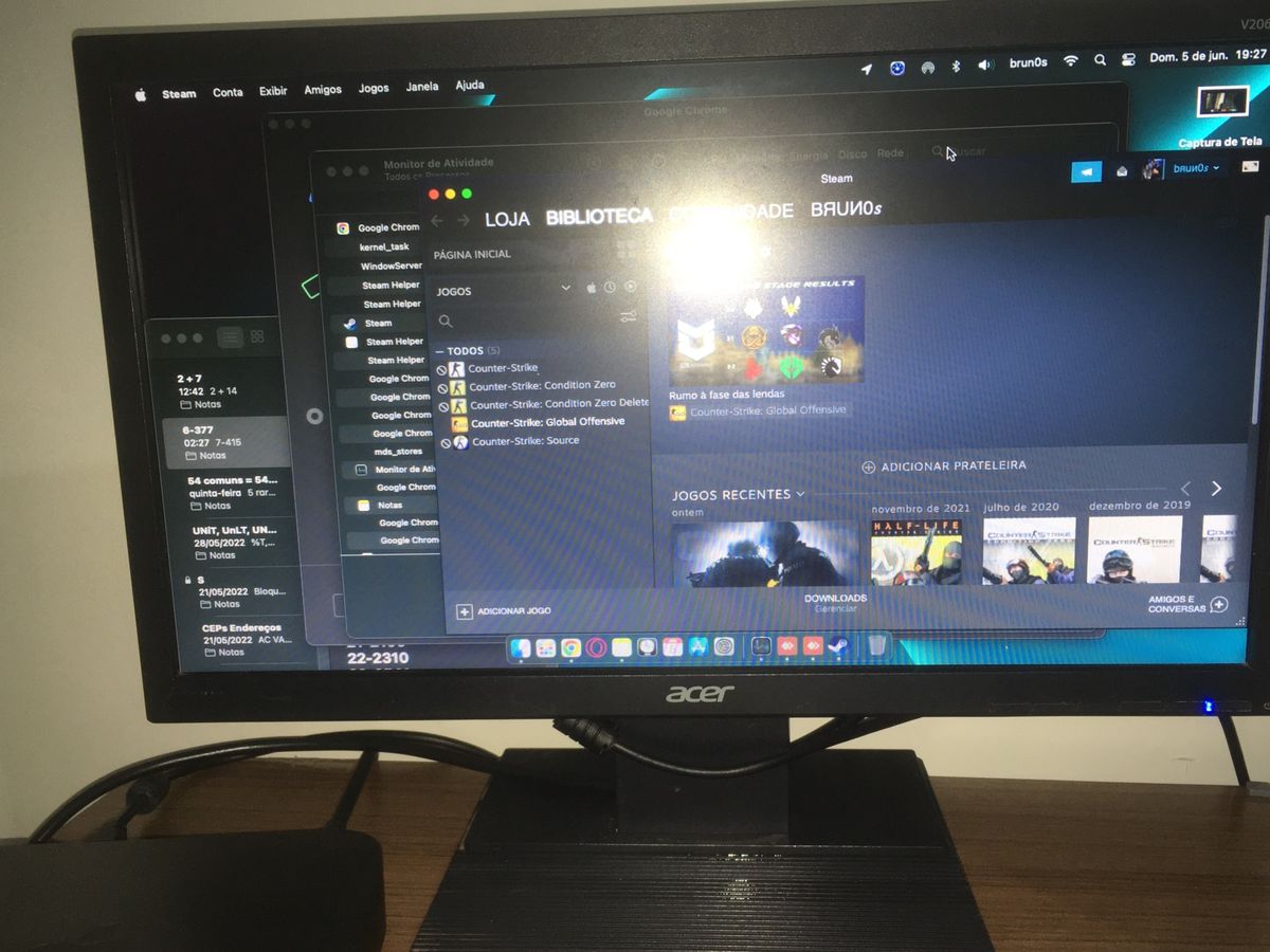 Monitor Acer 20 Polegadas | Computador Desktop Acer Usado 71922877 | enjoei