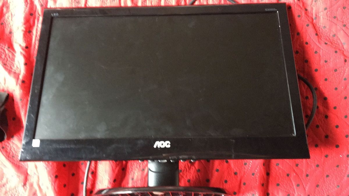 Monitor Aoc 17 Polegadas, Vga. | Computador Desktop Aoc Usado 65756033 ...