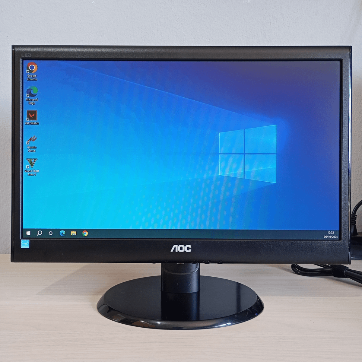 Monitor Aoc 18,5 Polegadas Widescreen E950swn Led Lcd | Item Info & Eletro Aoc Usado 117532108 ...