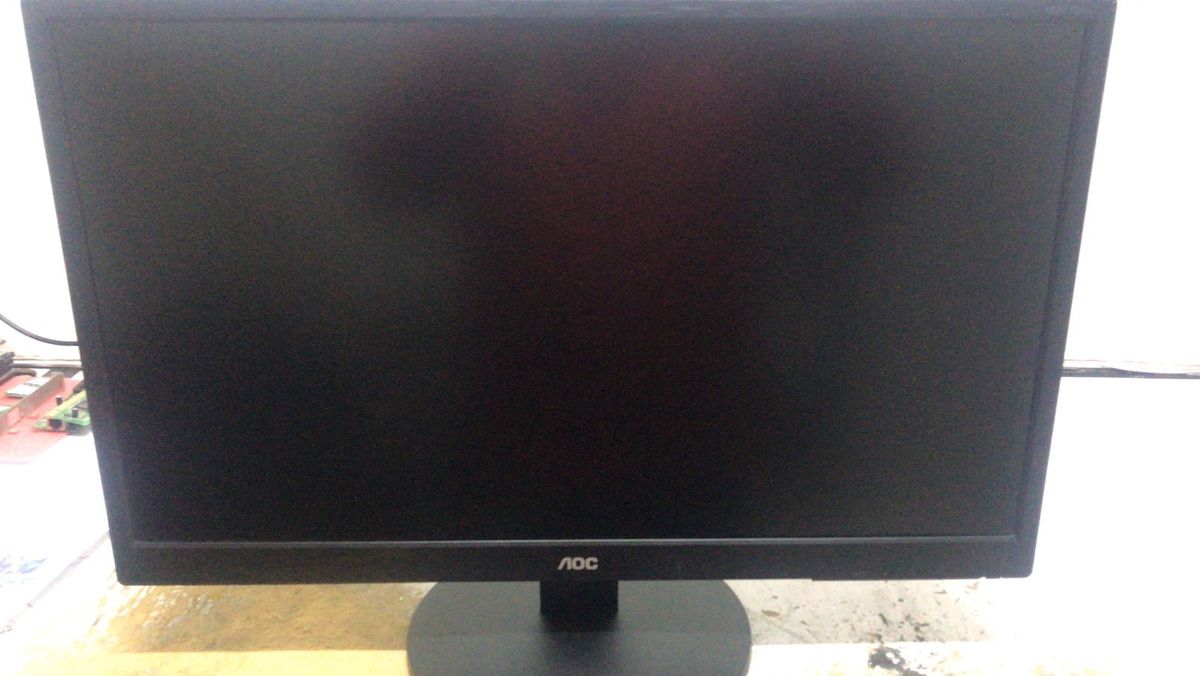 Monitor Aoc 23,8" Semi Novo | TV e Display Aoc Usado 87328736 | enjoei