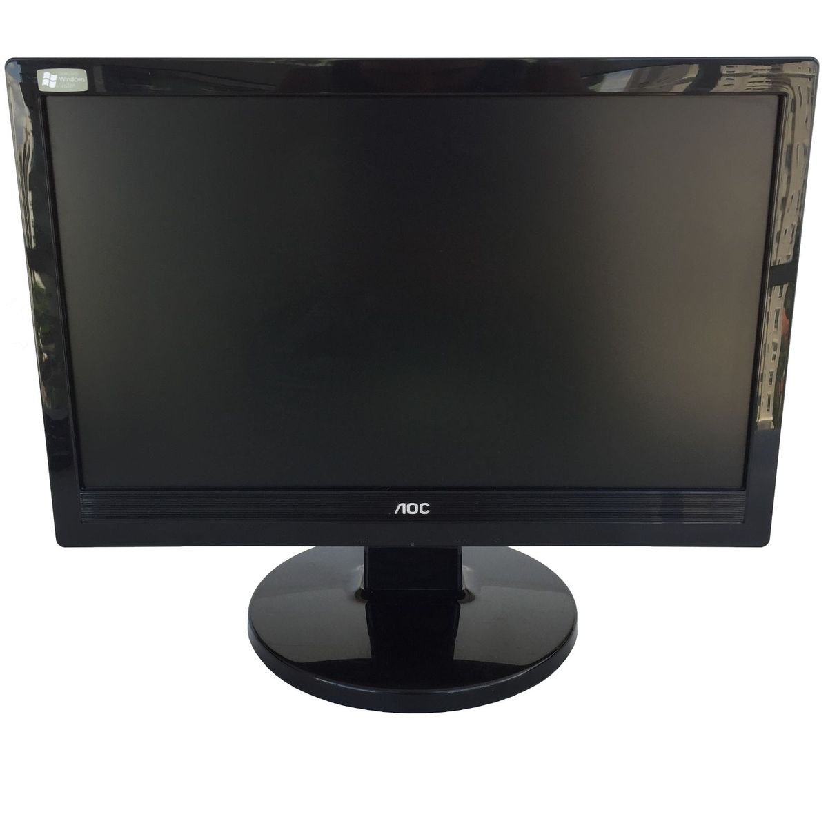 Monitor Aoc E1619swa Lcd 15.6 Polegadas Wide Preto com Cabos ...