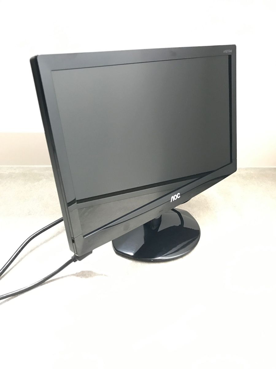 Monitor Aoc E950sw Led - 18,5" | TV e Display Aoc Usado 20137591 | enjoei