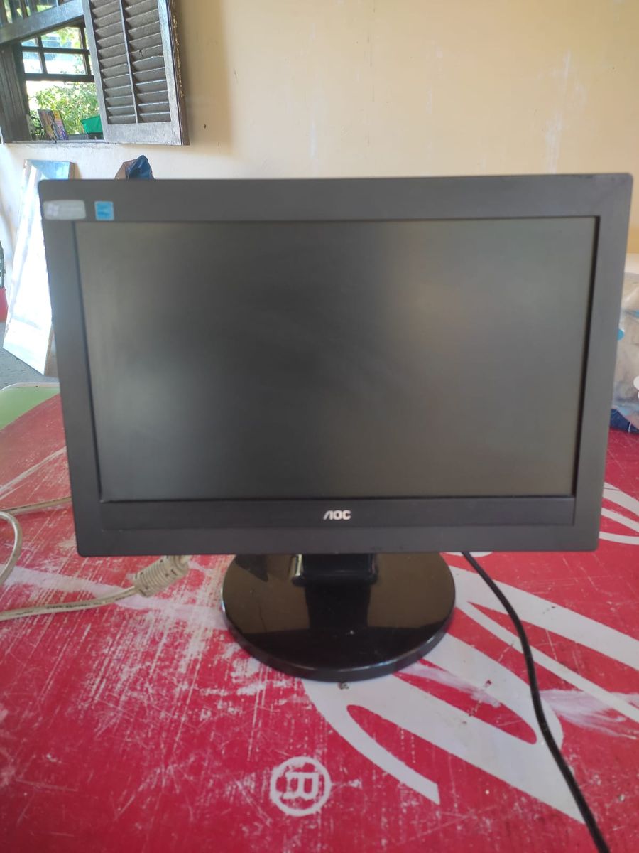 Monitor Aoc Lcd 15" | Computador Desktop Aoc Usado 84126033 | enjoei