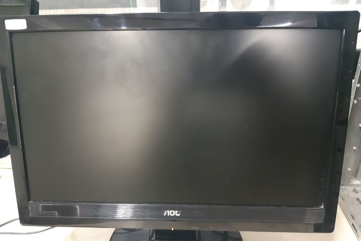 Monitor Aoc Modelo 1619swa | Computador Desktop Monitor Aoc Usado 57348073 | enjoei