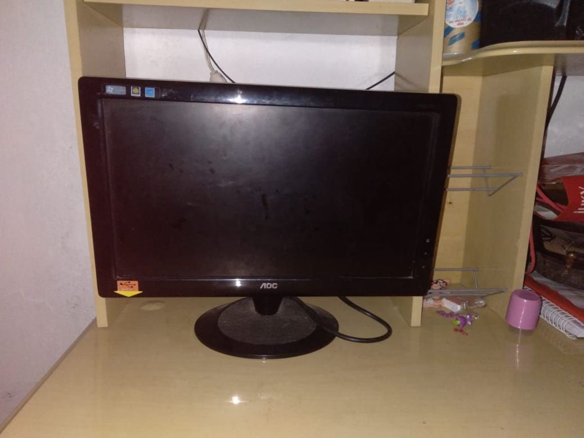 Monitor Aoc | Computador Desktop Aoc Usado 87503466 | enjoei