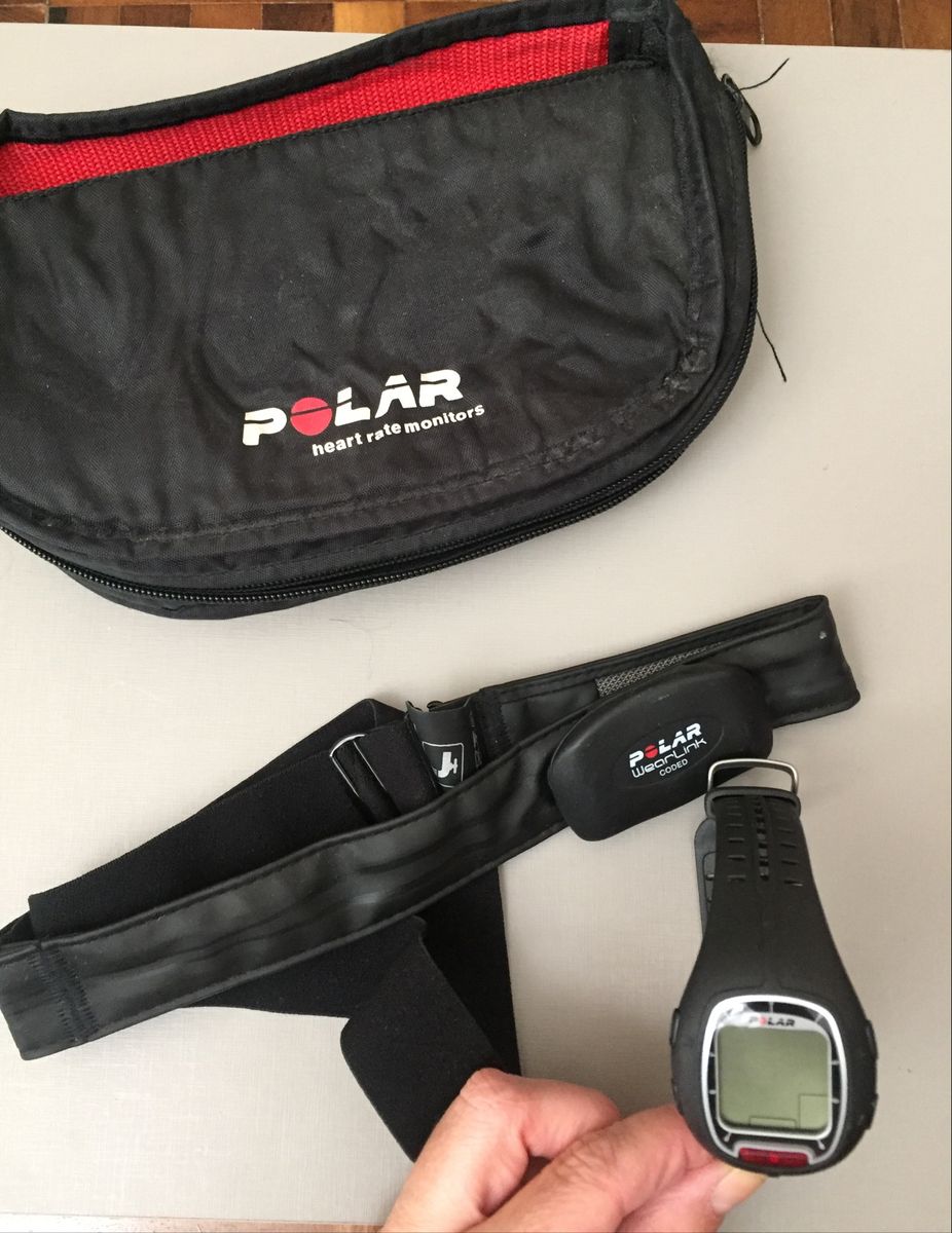 Monitor Cardiaco Polar Wearlink Coded | Relógio Masculino Polar Usado 41240228 | enjoei