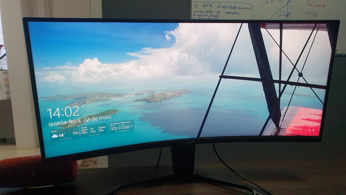 Monitor Curvo Husky Tempest 34 | Item Info & Eletro Husky Usado ...