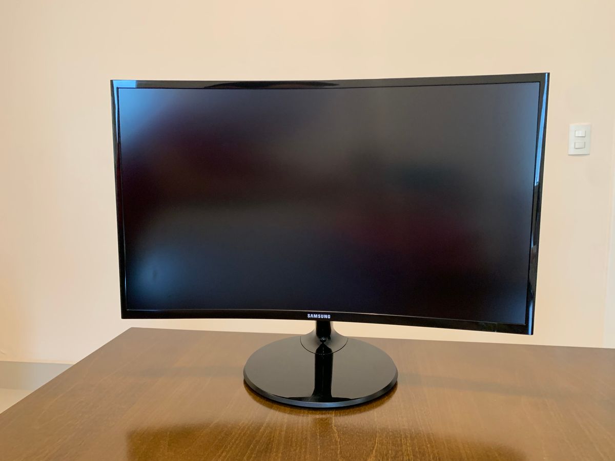 Monitor Curvo Samsung C27f390 27 Polegadas | TV e Display Samsung Usado ...