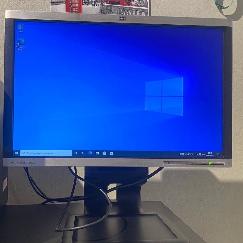 Monitor Hp de 20 Polegadas Tela de Led | Item Info & Eletro Hp Nunca Usado 123169501 | enjoei