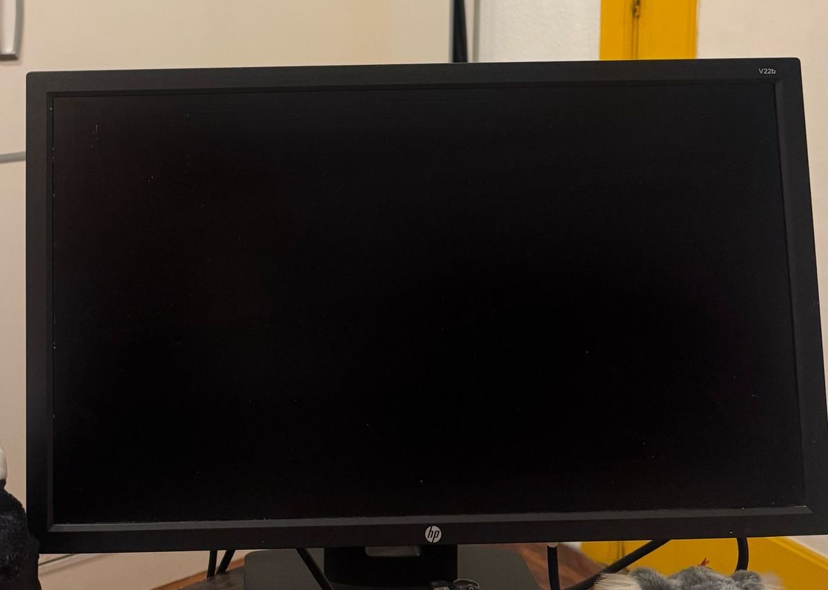 Monitor Hp V22b 21.5 Led Full Hd Widescreen com Ajuste de Altura e ...