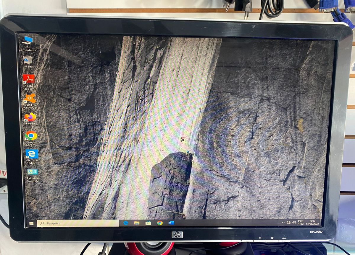 Monitor Hp W2207 22 Polegadas Widescreen Alta Resolução | Computador ...