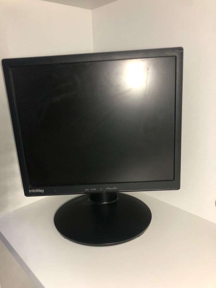 Monitor - Infoway 17" | Computador Desktop Infoway Usado 45448229 | enjoei