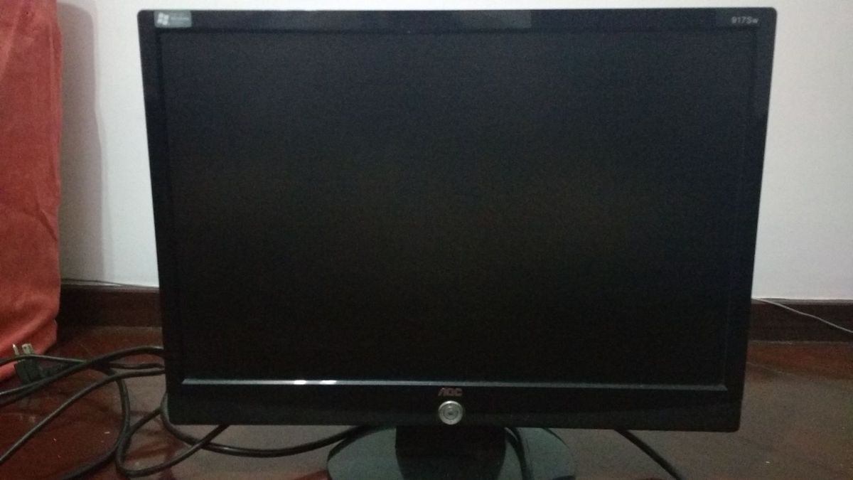 Monitor Lcd 19 " Widescreen 917sw Aoc | TV e Display Aoc Usado 21322994 ...
