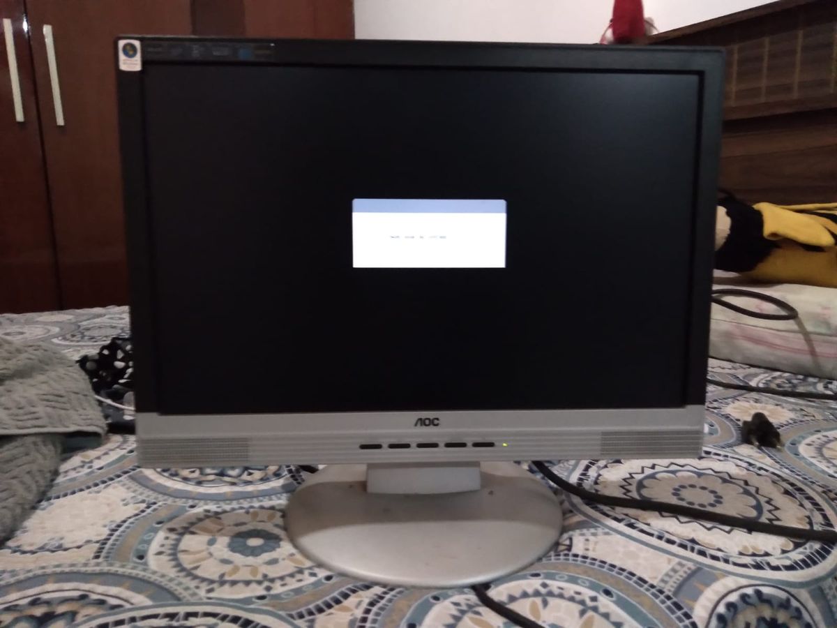 Monitor Lcd Aoc 17'' | Computador Netbook Aoc Usado 65881129 | enjoei