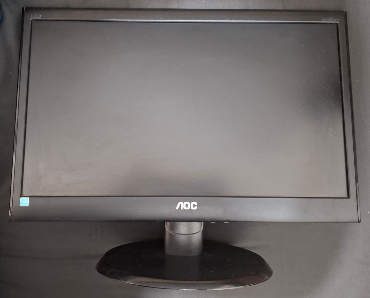 Monitor Lcd Aoc 18.5" (e950swn) | Item Info & Eletro Aoc Usado ...
