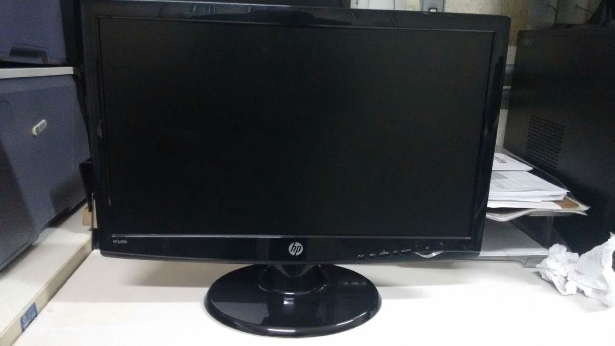 Monitor Lcd Hp L200b 20 Polegadas | TV e Display Hp Nunca Usado ...