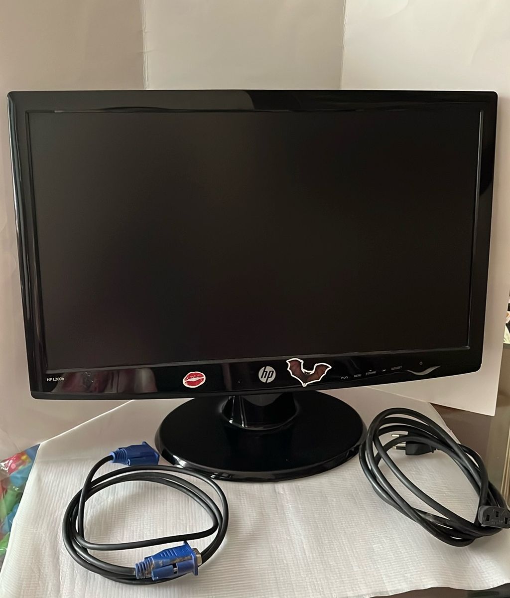 Monitor Lcd Hp L200b Widescreen, 20 Polegadas | Item Info & Eletro Hp ...