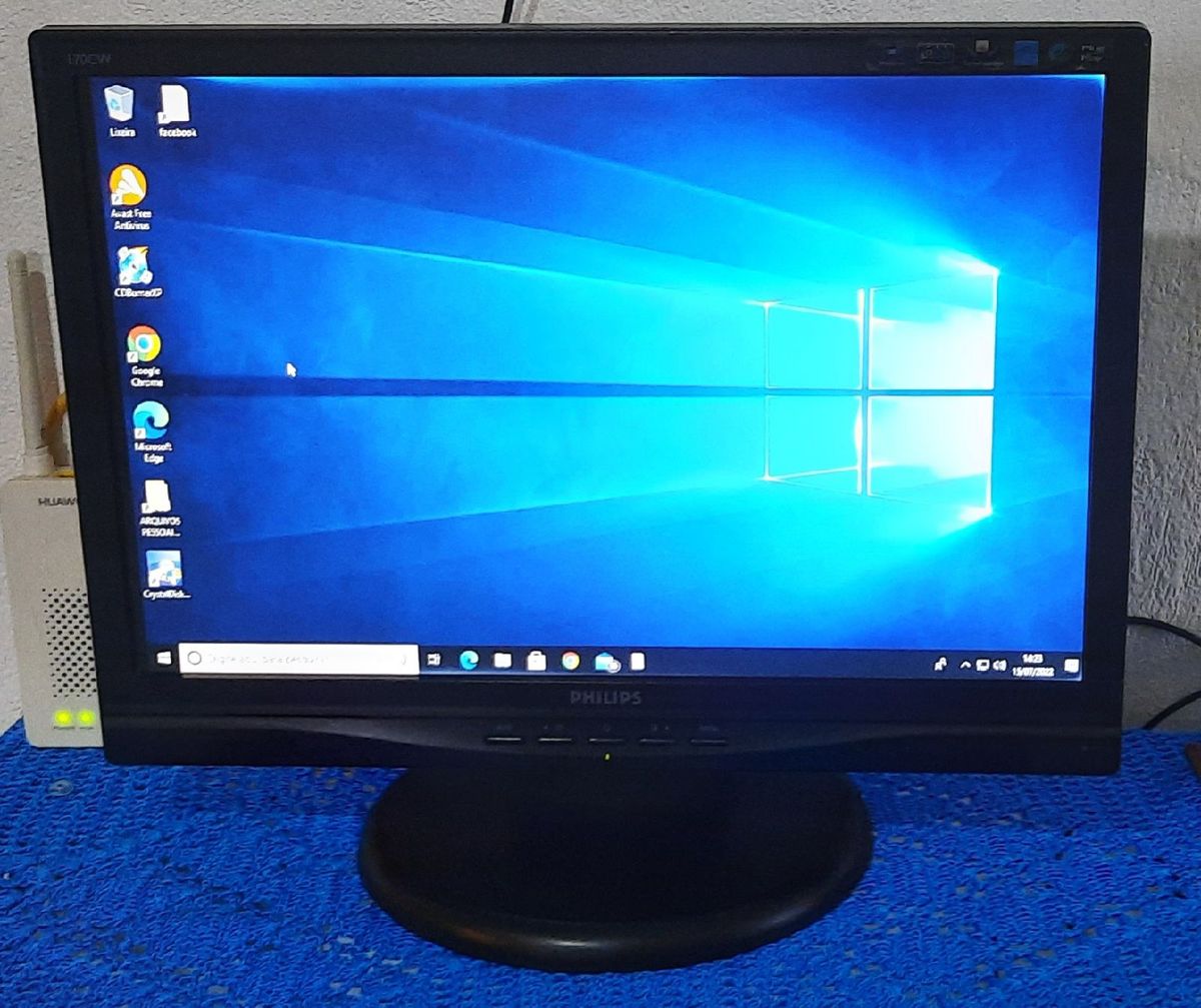 Monitor Lcd Philips 17 Polegadas | Computador Desktop Philips Usado 73714875 | enjoei