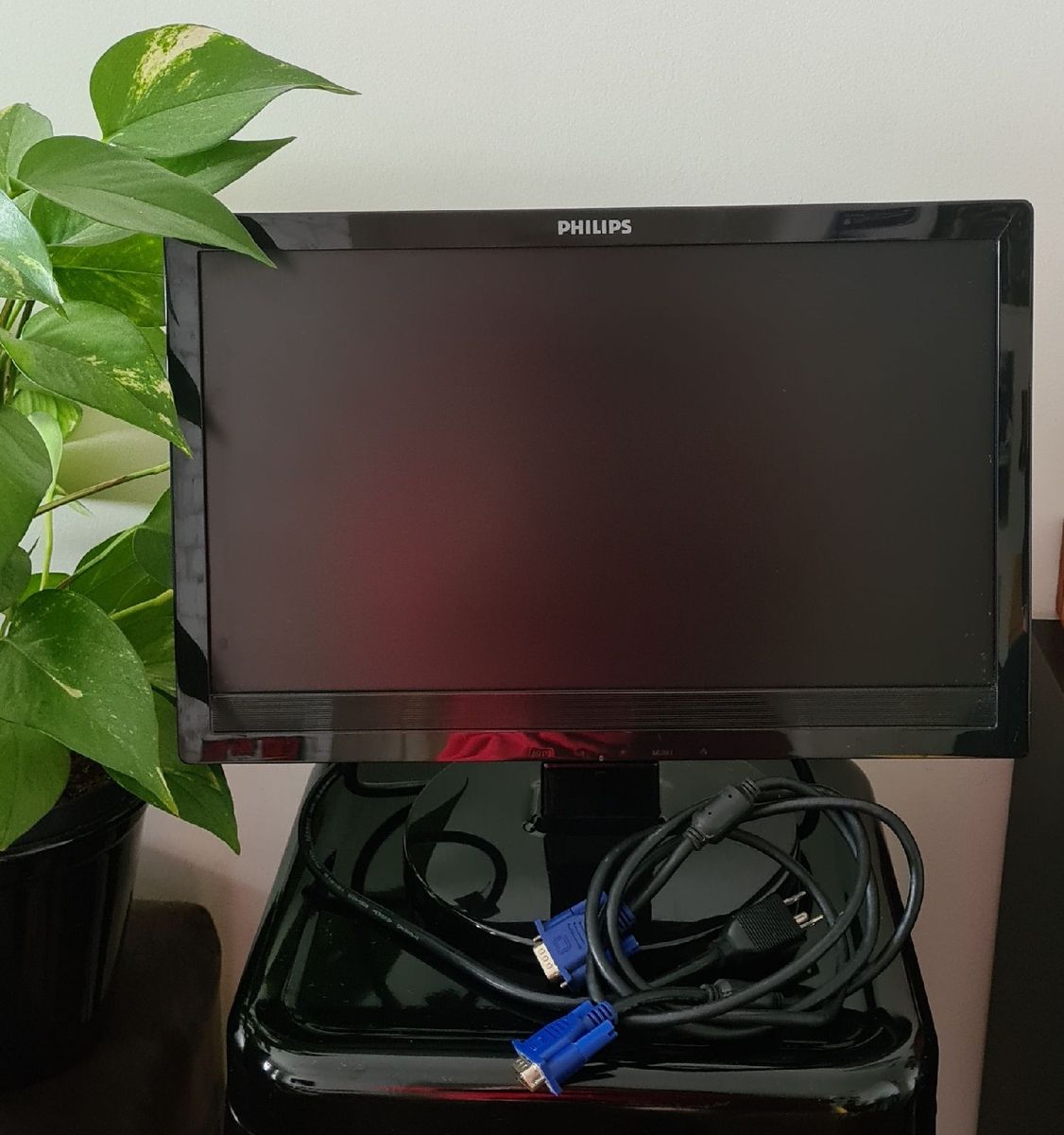 Monitor Lcd 161vw Philips Auxiliar | TV e Display Philips Usado ...