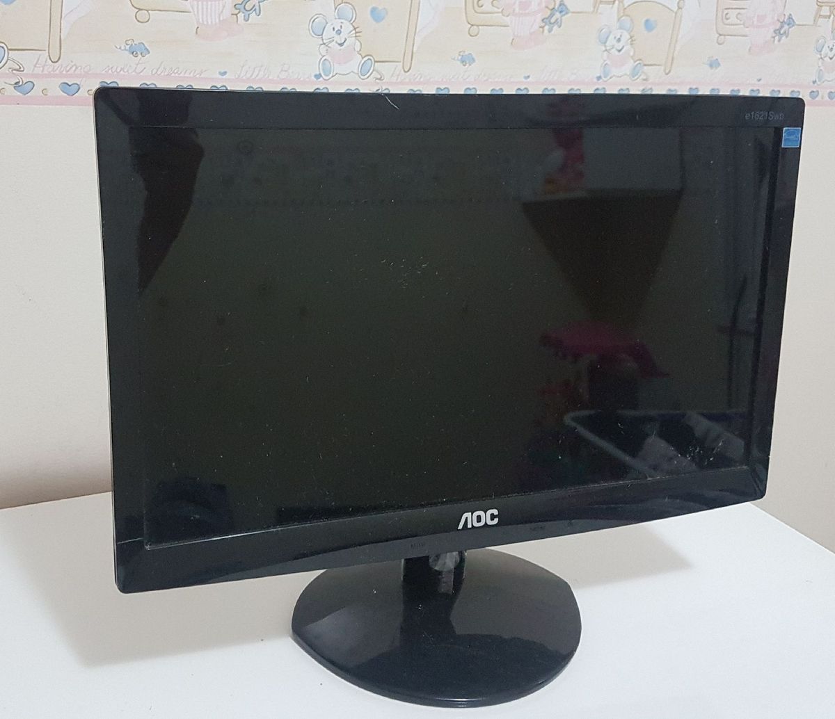 Monitor Led Aoc 15.6" | Computador Desktop Aoc Usado 32197641 | enjoei
