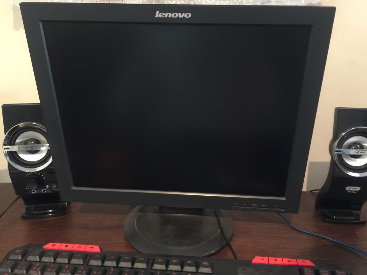 Monitor Lenovo 17 Polegadas | Eletrodoméstico Lenovo Usado 45871837 ...